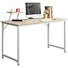 DlandHome Desk Computer Desk 100 X 50cm with Display Stand, Home Office ...