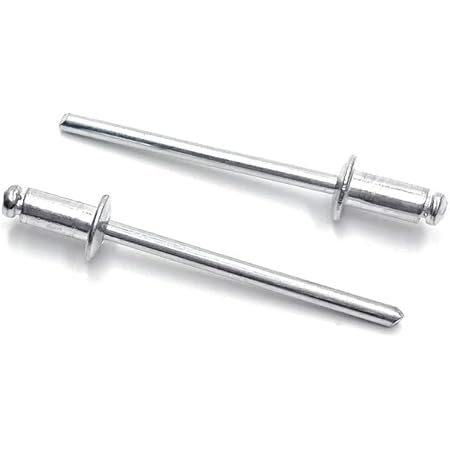 Amazon.com: ISPINNER 100pcs 1/8" x 1/4" Aluminum Blind Rivets, 3.2 x ...