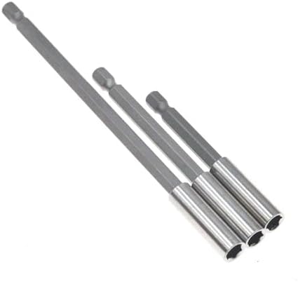 GSK Cut® 1/4" Hex Rod Shank Long Handle Screwdriver Tip Holder 3Pc ...