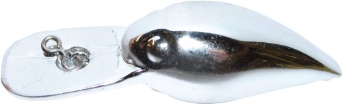 Brad's Wiggler -Silver/Paintable, 3" : Amazon.in: Sports, Fitness ...