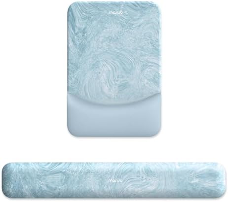 Amazon.com : MOSISO Wrist Rest Support for Mouse Pad&Keyboard Set ...