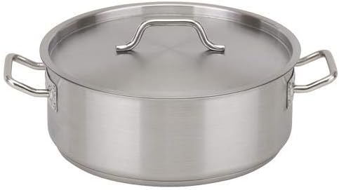 Amazon.com: Royal Industries Brazier with Lid, 20 qt, 15.7" x 5.9" HT ...