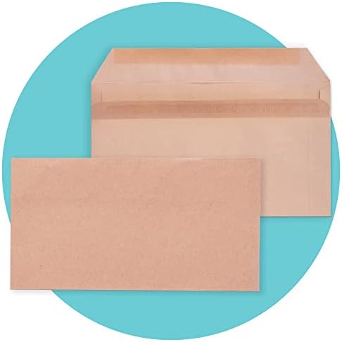 Triplast 100 x DL Manilla Self Seal Security Envelopes (Size: 110x220mm ...