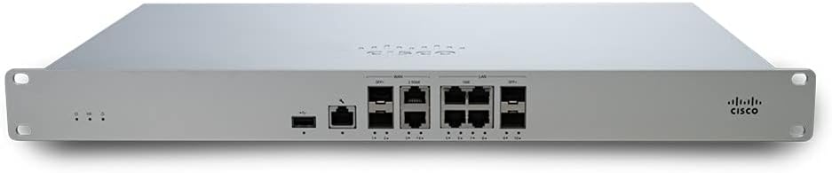 Cisco Meraki MX105 Cloud Managed Firewall with Advanced Security ...