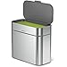 simplehuman CW1645 4L Compost Caddy, Indoor Kitchen Countertop Bin for ...