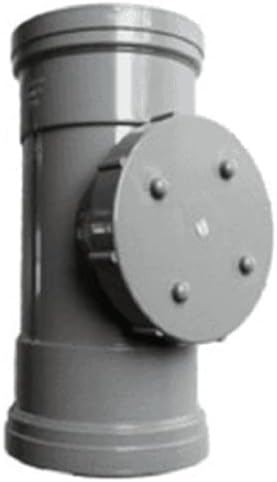 O’SO EEZY Grey Double Socket Access Pipe 110mm – BigaMart