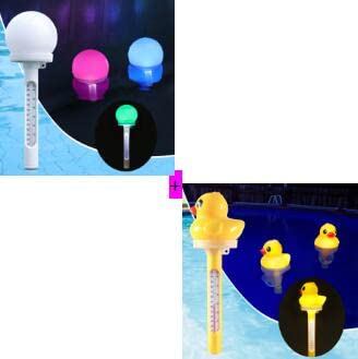 Amazon.com: Solar Ball Thermometer and Solar Duck Thermometer : Patio ...