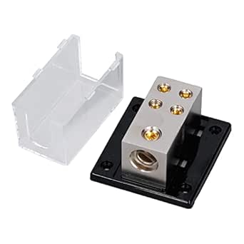 3NH® Ground Distribution Block, Dust Proof Protective Solid Fuse Box ...