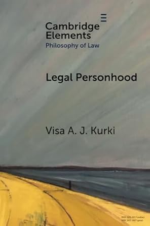 Amazon.com: Legal Personhood (Elements in Philosophy of Law ...