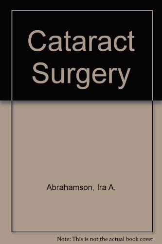 Cataract Surgery: 9780070001732: Medicine & Health Science Books ...