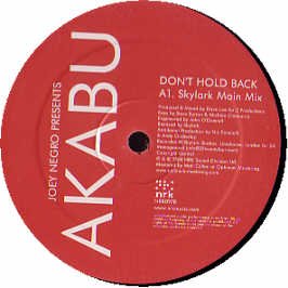 Don't Hold Back: Joey Negro Presents Akabu: Amazon.in: Music}