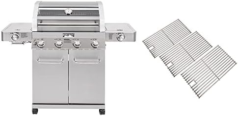Amazon.com: Victory 3-Burner Propane Gas Grill With Infrared Side ...