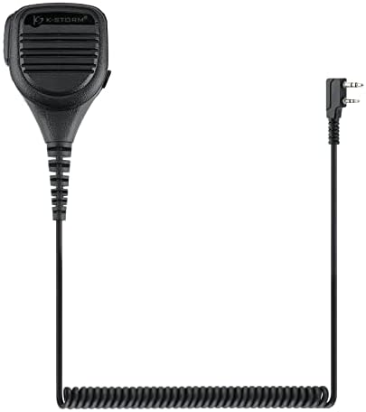 Amazon.com: KS K-STORM Walkie Talkie Handheld Speaker Mic, Shoulder ...