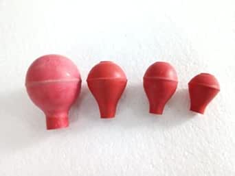 Pipette Rubber Bulb Set, Small, Medium, Large & Extra Large, for ...