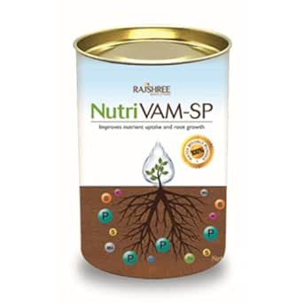 Rajshree Nutrivam SP Mycorrhiza Biofertilizer 100g, Concentrated Root ...