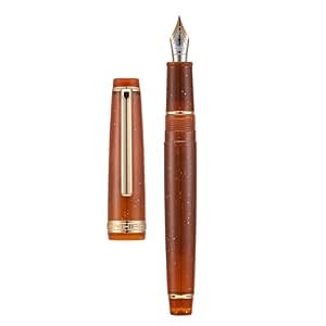 Jinhao 82 Acrylic Fountain Pen, Iridium Medium Nib with Ink Converter ...