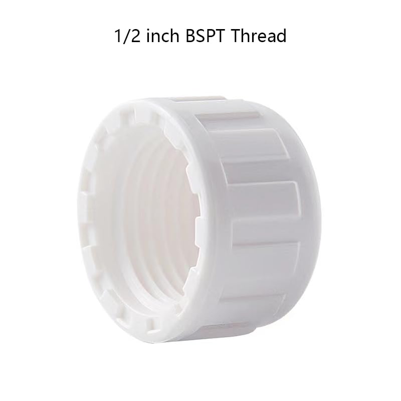 Snapklik.com : 12Pcs PVC Pipe Fittings End Female Thread Cap Plug For 1 ...