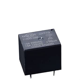 2PC DC T73 Relay 5V/12V/24V electromagnetic Conversion/Normally Open ...