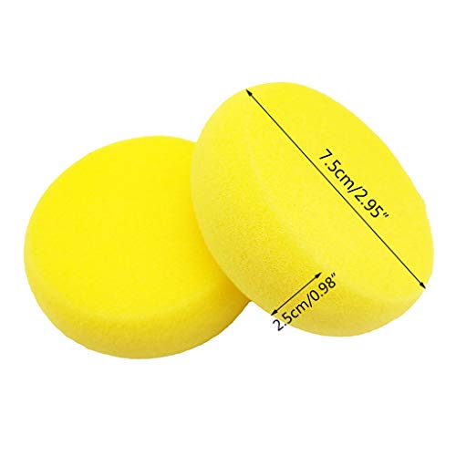 Hyclam Round Synthetic Watercolor Artist Sponges Sponge Tools 12Pcs For ...