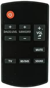 Amazon.com: Remote Control Only for Panasonic N2QAYC000084 SC-HTB170GKK ...