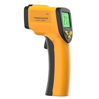Amazon.com: Infrared Thermometer Gun -50~550°C Handheld Digital Non ...