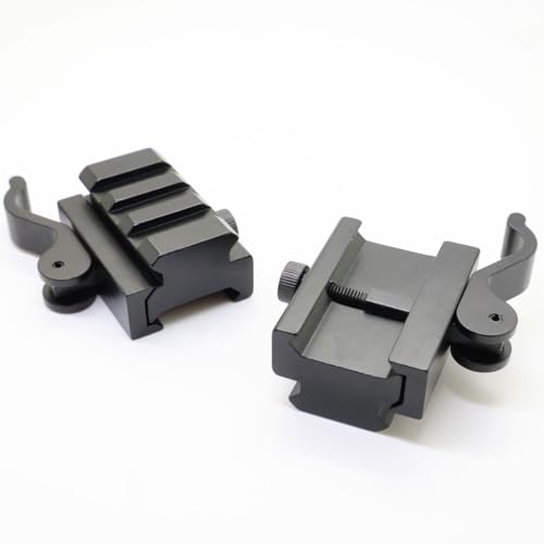 RALSPEC 2 x 3 Slot 20mm 1/2" Weaver Picatinny Quick Detach QD Rail ...