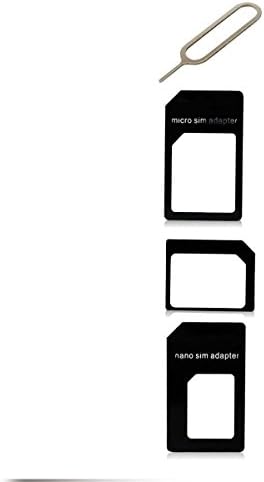 SIM Card Adapter, Nano & Micro SIM Card Adapter Kit Converter with ...