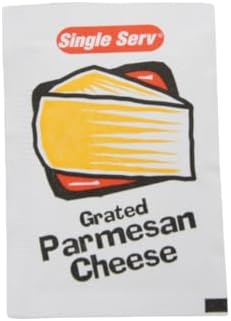Amazon.com: Single Serv Parmesan Cheese Packets - Convenient Single ...