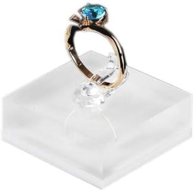 Amazon.com: TEAMWILL Clear Acrylic Jewelry Holder Photography Props ...