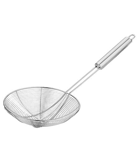 Stainless Steel Strainer Jhara Deep Fry Jara Mesh Strainer with ...