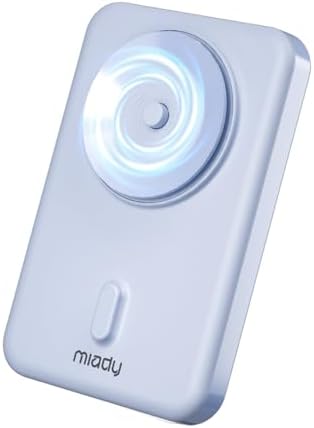 Amazon.com: Miady Wireless Portable Charger, 5000mAh Power Bank with ...