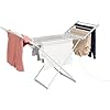 Addis Heated Fold out Winged Indoor Clothes Airer Quick Drying 12 ...