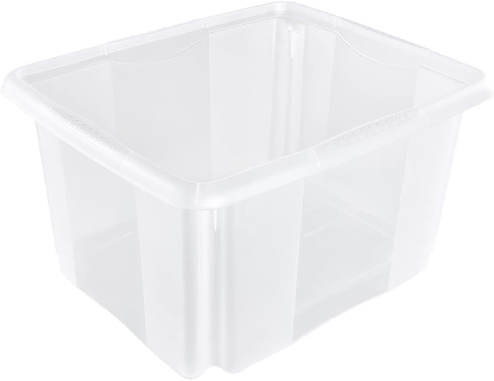 keeeper Storage Box with Turn Around Stacking system, 41x34.5x22 cm, 24 ...