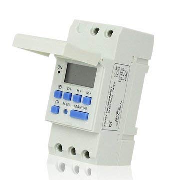 Generic 15A 7 Day Digital Lcd Weekly Programmable Timer Ac 220V Time ...