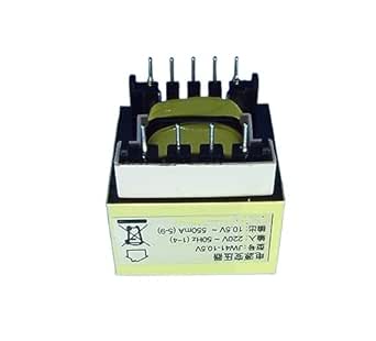 Amazon.com: 1Pc Input AC 110-220V 50Hz Output 10.5V 550mA 9 Pins ...