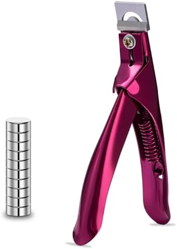 Amazon.com: Acrylic Nail Cutter with Magnet Sizer & Length Measurement ...