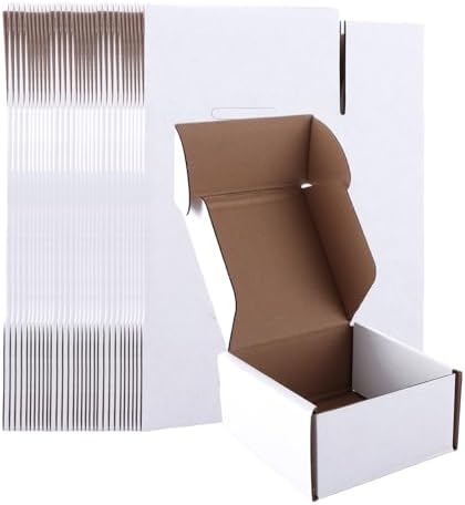 ASelected 30 Pack Shipping Boxes, Corrugated Cardboard Mailing Box ...