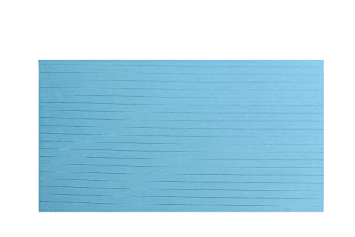 Record Cards Ruled Index Colour Cards 6mm Lined Margin Revision Cards 6 ...