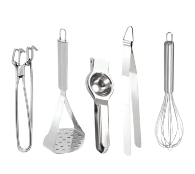 Buy Stainless Steel Kitchen Tool SS Wire Pakad,SS Egg Whisk,SS Chimta ...