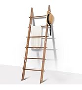 Amazon.com: TEAKMAMA 6-Tier Blanket Ladder for Living Room and Bedroom ...