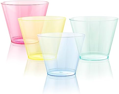 Amazon.com: Party Essentials Soft Plastic 12-Ounce Party Cups/Tumblers ...