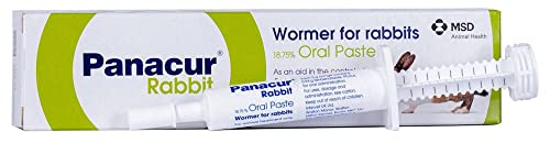 Panacur Wormer Paste for Rabbits Syringe, 5 g