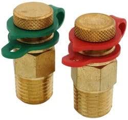 1/4" NPT PT Test Port (Pair) - Amazon.com