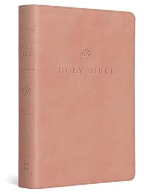 ESV Large Print Personal Size Bible, Red Letter (TruTone, Pink): Holy ...