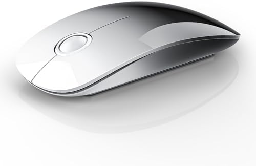 Amazon.com: FENIFOX Bluetooth Mouse, Slim Mini Portable Flat Travel ...