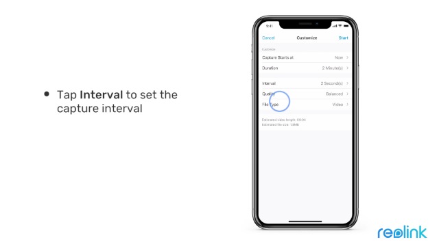 Watch How to Set up the Time Lapse Feature and Playback by Reo App on ...