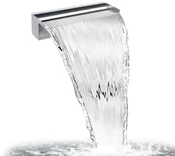 Primrose 120cm Stainless Steel Waterfall Blade Cascade Sheer Descent ...