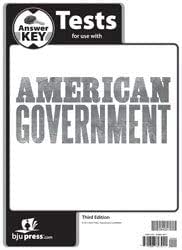 Amazon.com: BJU - American Government Tests Answer Key - 3rd Ed : Bob ...