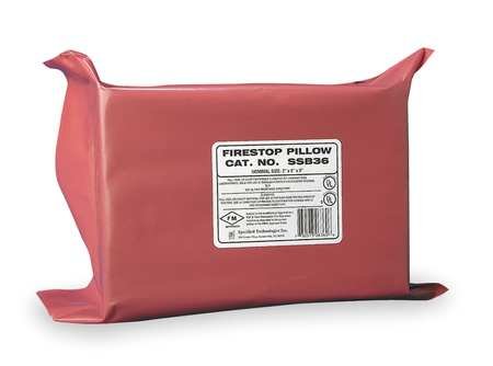 Fire Barrier Pillow, 9 in. L, 6 in. W: Industrial Safety Chain Barriers ...