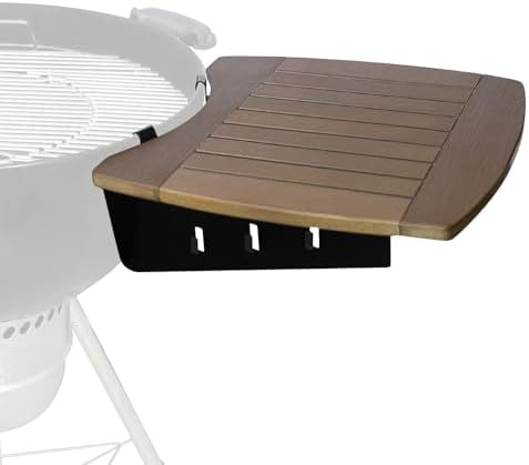 Amazon.com : Grill Table for Weber 22" &18" Original Kettle, for Weber ...